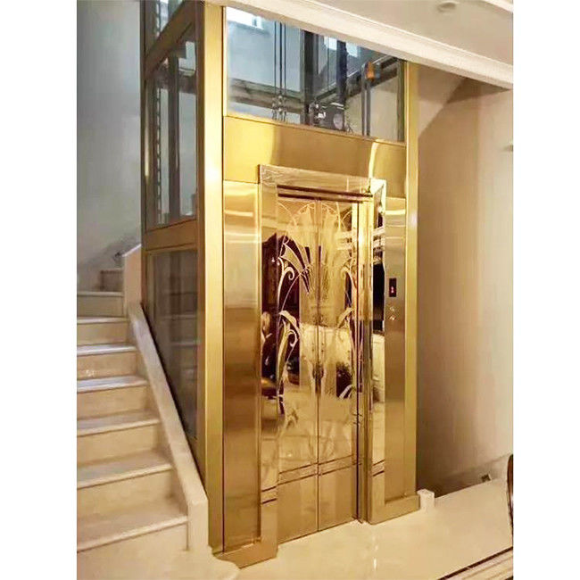 1.0 To 4.0m/S Elderly People Smart Home Villa Elevator 1600KG Hydraulic ...
