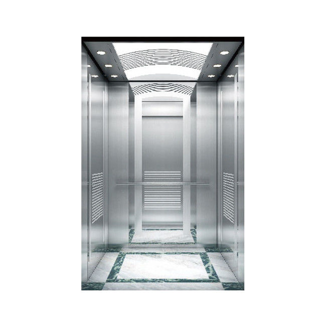 630kg 800mm Passenger Elevator Stainless Steel Lifts For Homes 1m To 1 ...