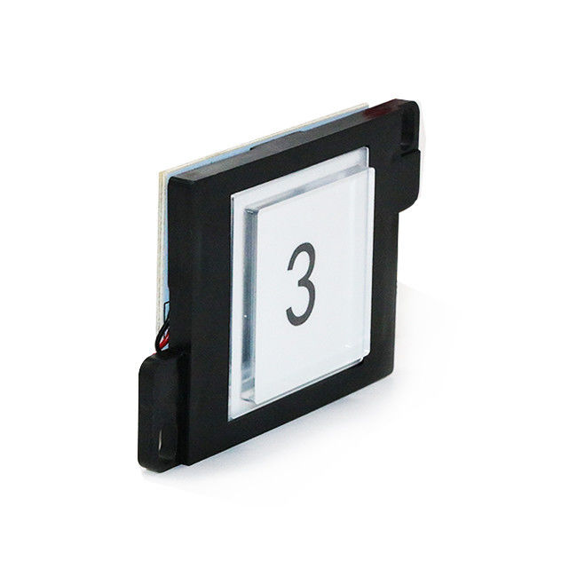 Acrylic Push Button Touchless Red Blue White Light Elevator LOP Button ...