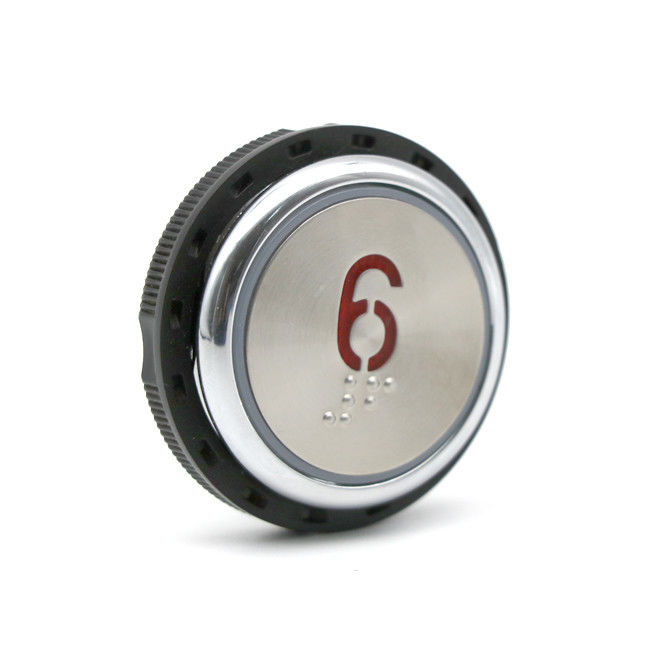 Elevator Floor Cop Lop Elevator Push Button 27mm Red Number Touch Call ...