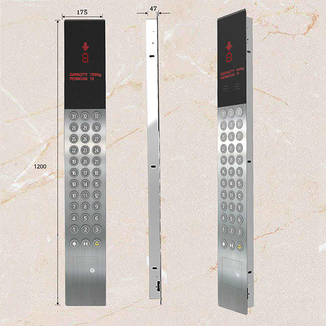 Otis Kone Acrylic Elevator COP Panel Lift Operation Parts Lift LOP