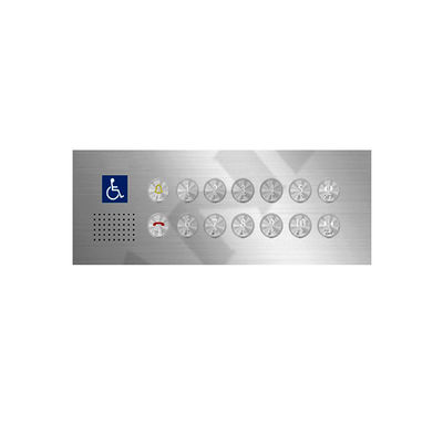 Surface Stainless Steel Lop And Cop In Lift Control Panel Elevator Button