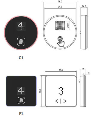 Elevator Touch Screen Landing Operation Panel Contact Screen Elevator ...