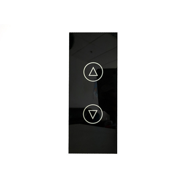 Black Glass Elevator LOP Dot Matrix Display Operational Lift Cop Panel ...